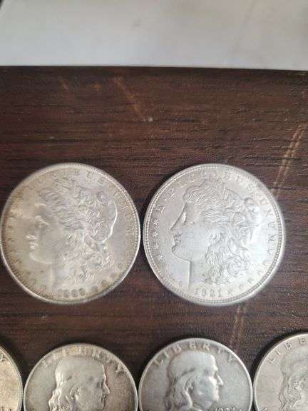 Lot of Silver Coins - Matthews Auctioneers