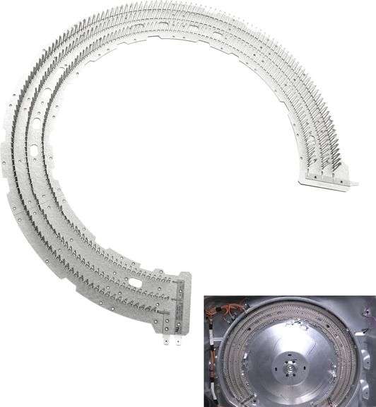 WE11M10001 Dryer Heating Element Replacement OEM Parts Compatible with ...
