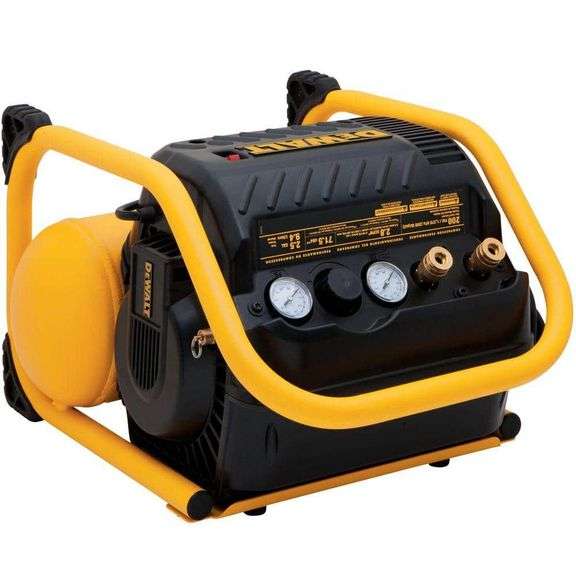 2.5 Gal. Portable Electric Heavy Duty 200 PSI Quiet Air Compressor ...