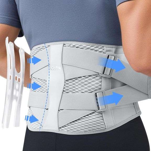 Back Brace for Lower Back Pain Women and Men, Lower back Support Brace ...