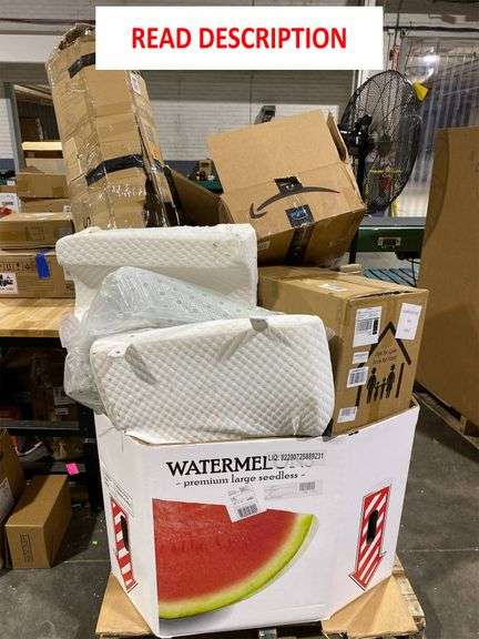 Salvage pallet - Matthews Auctioneers