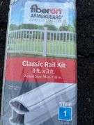 ArmorGuard Classic 94 in. White Composite Rail Kit - Matthews Auctioneers