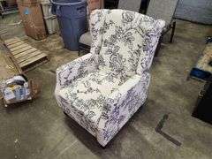 Flower recliner - Matthews Auctioneers