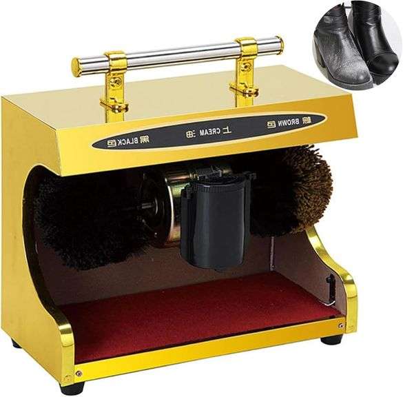 Shoe Polisher Fully Automatic, Electric Shoes Buffer, Shine Machine ...