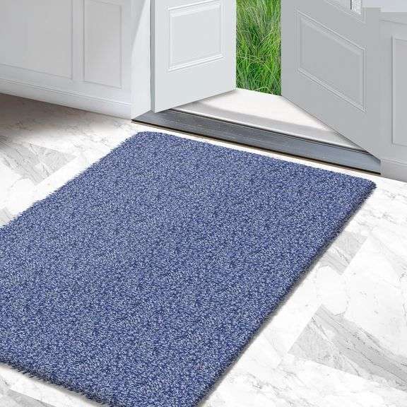 RugMast Indoor Door Mat, 36"x60" Absorbent Non-Slip Mat with Rubber ...