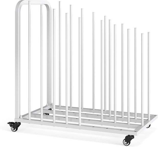 Gtouse Art Canvas Storage Rack with Wheels, Art Drying Painting Rack ...