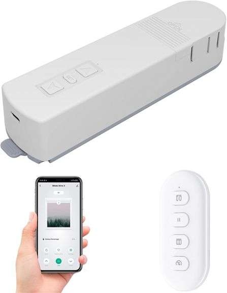 Smart Electric Blinds Curtain, Automatic Blind Opener and Closer, Motor ...