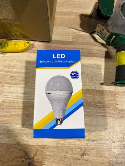 LED Emergency Bubble Ball Light Bulbs No batteries needed - Matthews ...