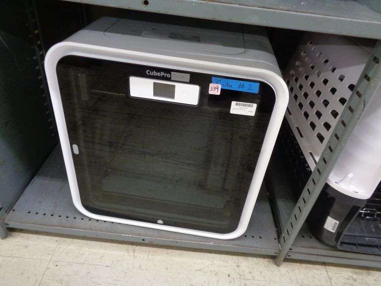 1 EACH-CUBEPRO 3D PRINTER - Matthews Auctioneers