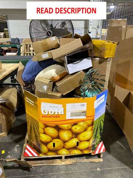 Salvage Pallet - Matthews Auctioneers