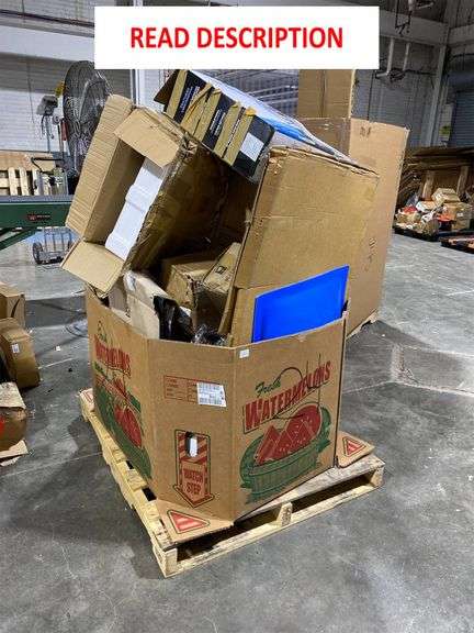 Salvage Pallet - Matthews Auctioneers