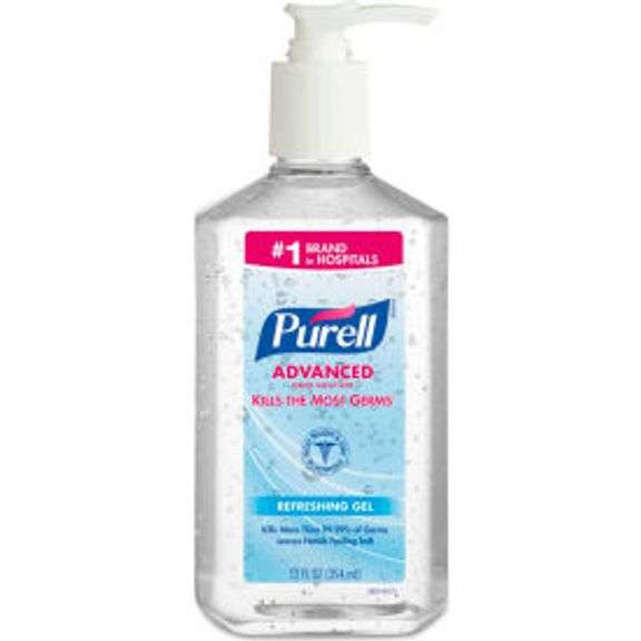 PURELL Advanced Instant Hand Sanitizer - Pump Bottle (12/Case) - 12 Fl ...
