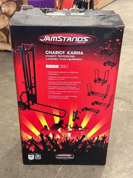 JamStands Karma Professional Equipment Cart - Matthews Auctioneers
