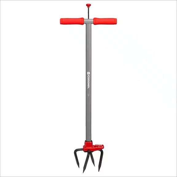 MAX SoilRIPPER 6 in. Steel Tines with Red Comfort Grip Soil Ripper ...