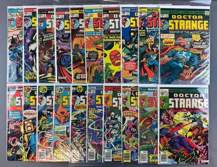 Group of 20 Marvel Comics Doctor Strange Comic Books - Matthew Bullock ...