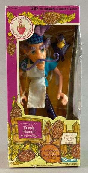 Kenner Strawberry Shortcake Purple Pieman Action Figure - Matthew ...