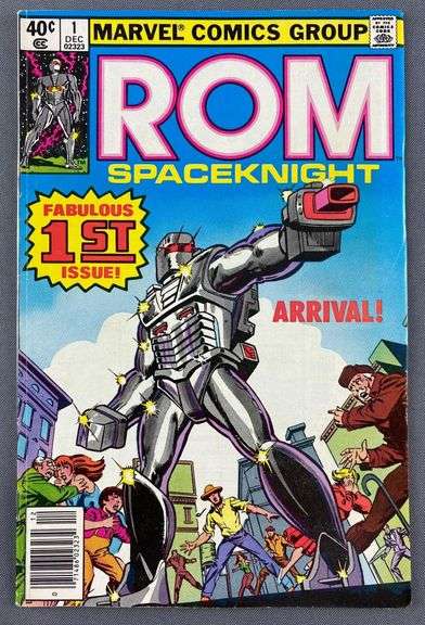 Marvel Comics ROM No. 1 Comic Book - Matthew Bullock Auctioneers