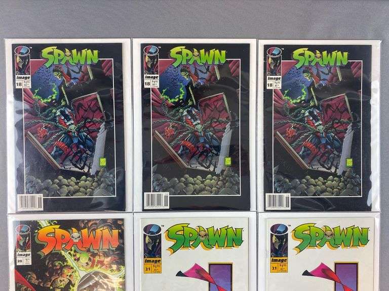 Group of 6 Image Comics Spawn Comic Books - Matthew Bullock Auctioneers