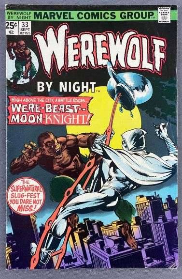 Marvel Comics Werewolf By Night No. 33 Comic Book - Matthew Bullock ...