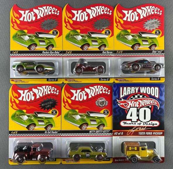 Group of 6 Limited Edition Hot Wheels die-cast vehicles - Matthew ...