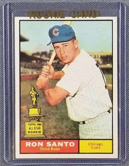 1961 Ron Santo #35 All Star Rookie - Matthew Bullock Auctioneers