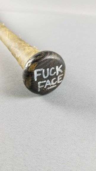 Game used Bill Ripken baseball bat - Matthew Bullock Auctioneers