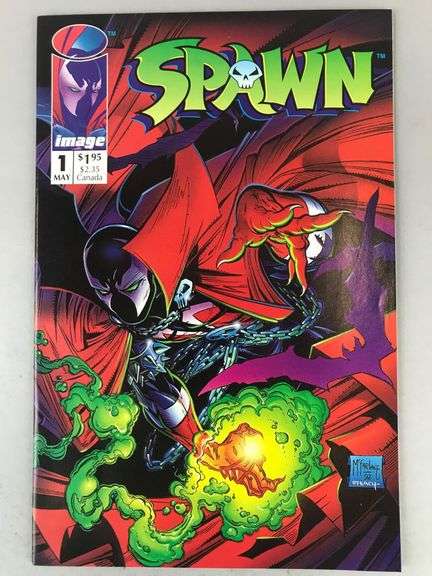 Image comics Spawn No. 1 Comic Book - Matthew Bullock Auctioneers