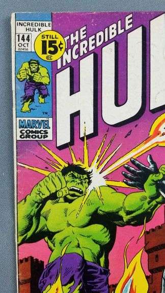 Marvel Comics The Incredible Hulk No. 144 comic book - Matthew Bullock ...