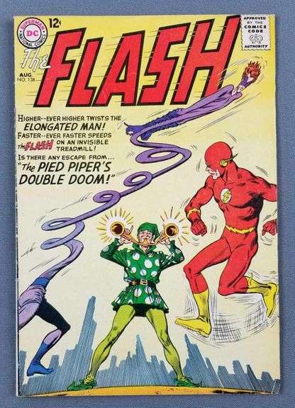 DC Comics The Flash No. 138 comic book - Matthew Bullock Auctioneers
