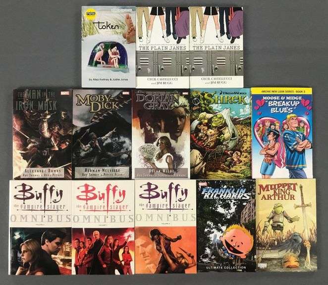Group of 13 assorted Trade Comics and Graphic Novels - Matthew Bullock ...
