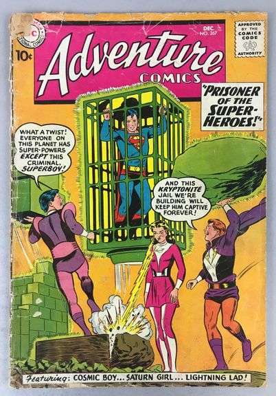 DC Comics Adventure Comics no. 267 comic book - Matthew Bullock Auctioneers