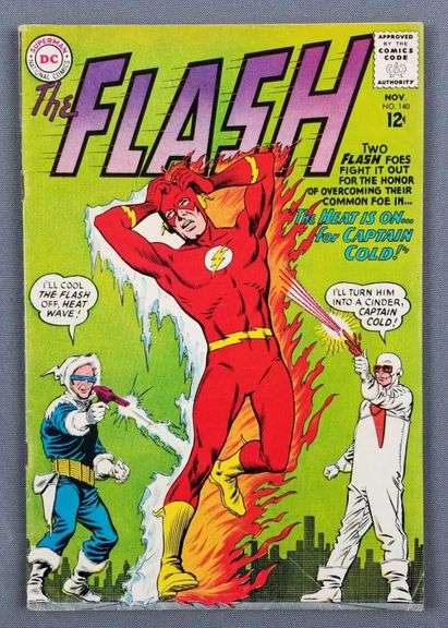 DC Comics The Flash No. 140 comic book - Matthew Bullock Auctioneers