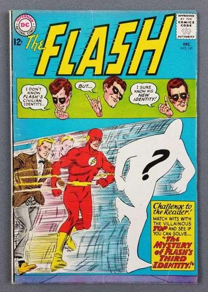 DC Comics The Flash No. 141 comic book - Matthew Bullock Auctioneers