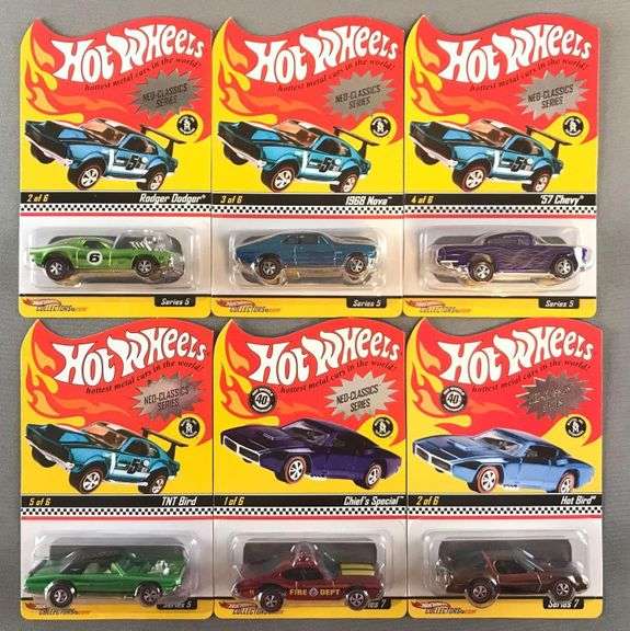 Group of 6 Hot Wheels Neo-Classics - Matthew Bullock Auctioneers