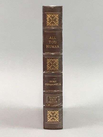George Stephanopoulos Signed First Edition Easton Press Book - Matthew ...