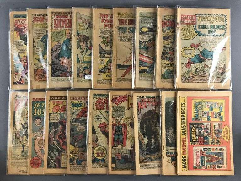 Group of 18 assorted Marvel Comics comic books - Matthew Bullock ...