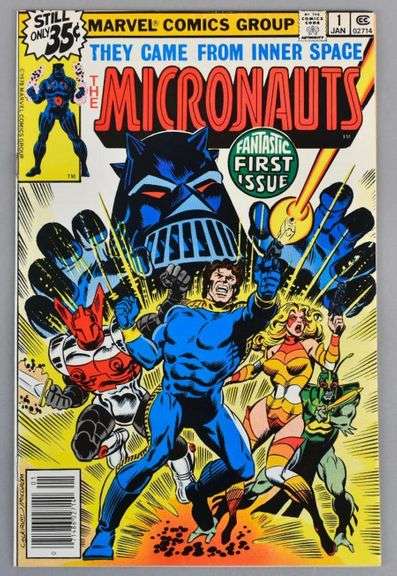 Marvel Comics Micronauts No. 1 Comic Book - Matthew Bullock Auctioneers