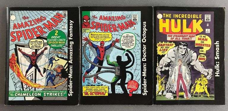 Group of 3 Modern Age Marvel Comics Mini Comics - Matthew Bullock ...