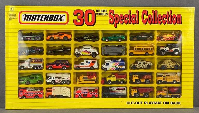 Matchbox Special Collection 30 die-cast vehicle set - Matthew Bullock ...
