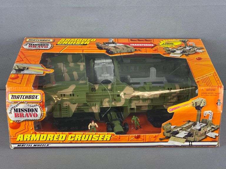 Matchbox Mission Bravo Armored Cruiser play set - Matthew Bullock ...