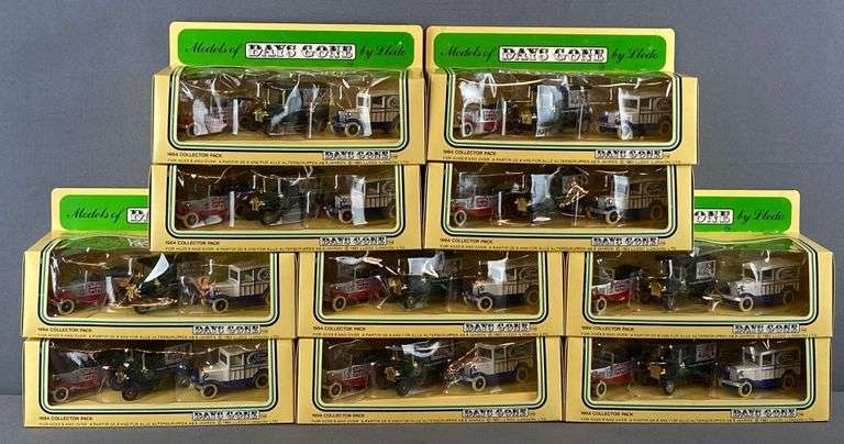 Group of 10 Lledo Models of Days Gone 1984 Collector Pack No. CP. 1 ...