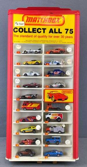 Matchbox Rotating Display-Full - Matthew Bullock Auctioneers