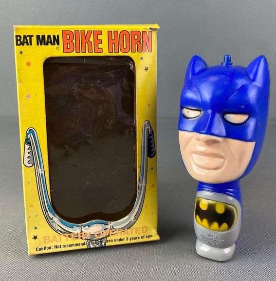 Battery Operated Batman Bike Horn with Original Box - Matthew Bullock ...