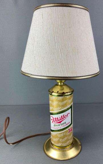 Miller High Life Advertising Lamp - Matthew Bullock Auctioneers