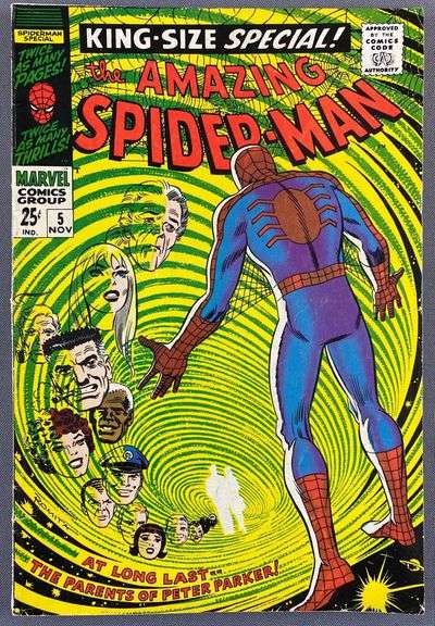 Marvel Comics The Amazing Spider-Man Annual No. 5 Comic Book - Matthew ...