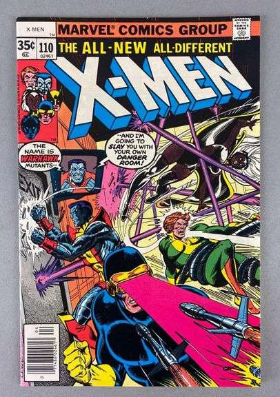 Marvel Comics X-Men No. 110 - Matthew Bullock Auctioneers