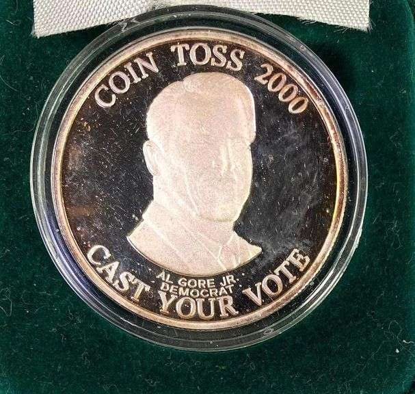2000 The Official Presidential Election Bush/Gore Coin Toss Special ...