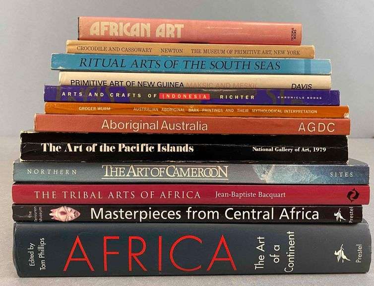 Group of 12 African Art Books - Matthew Bullock Auctioneers