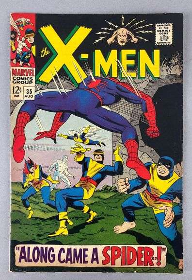 Marvel Comics X-Men No. 35 - Matthew Bullock Auctioneers
