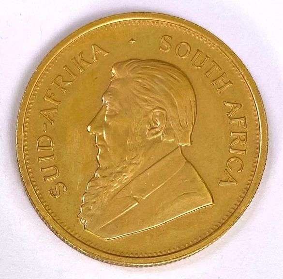 RARE Early Date 1970 South Africa Krugerrand 1oz. Fine Gold - Matthew ...